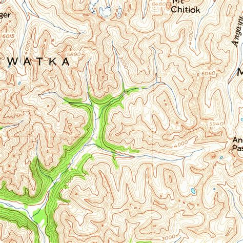 Survey Pass Ak 1966 250000 Scale Map By United States Geological