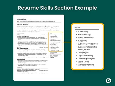 Writing A Resume Skills Section Top Skills To Include Examples Teal