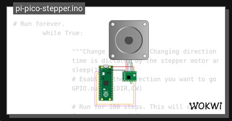 Steppermotor Wokwi Esp32 Stm32 Arduino Simulator