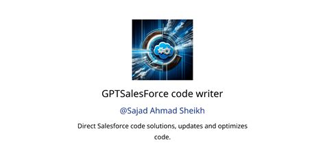 Gptsalesforce Code Writer Gpts Features And Functions Examples And