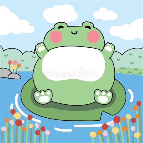Cute Fat Frog Laying Stock Illustrations 5 Cute Fat Frog Laying Stock Illustrations Vectors