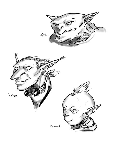Goblin Types By Putridcheese On Deviantart