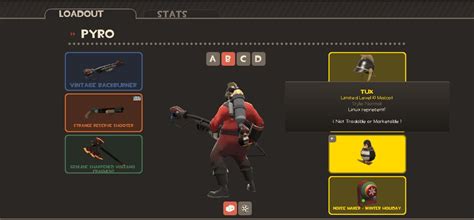 does anyone still have this tux cosmetic from linux tf2 r tf2