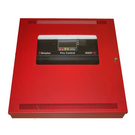 simplex 4007es operator s manual pdf download manualslib