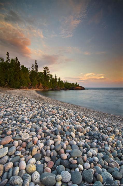 A Pebble Beach On Lake Superior Near Wawa Ontario Canada 1331x2000