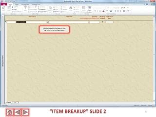 Bill Of Materials Database PPSX Technology Computing