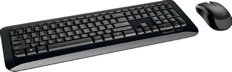 Customer Reviews Microsoft Desktop 850 Full Size Wireless Keyboard And Mouse Bundle Black Py9