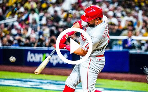 Jugador De Phillies Da El 2do Hr Más Largo En La Historia De Playoffs