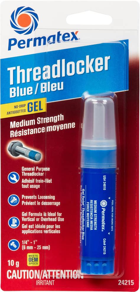 Permatex 24215 Blue Medium Strength 242 Gel Threadlocker 10g Amazon