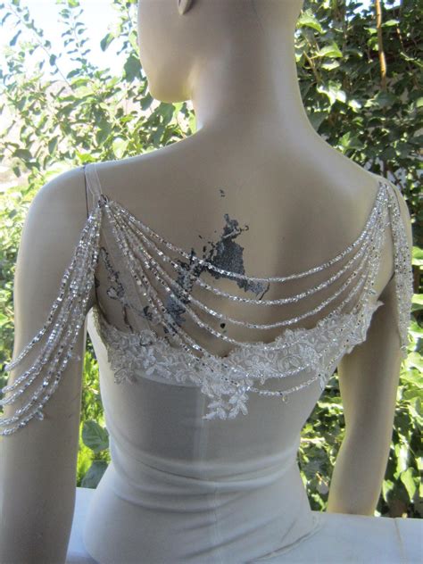 Wedding Back And Shoulder Jewelry Drop Shoulder Necklace With Back