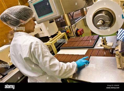 Chocolate Factory Stella Giubiasco Canton Ticino Switzerland Stock