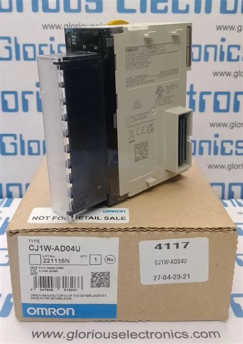 CJ1W AD04U Omron PLC Cards At Best Price In Mumbai By Glorious Electronics ID 2854339652712