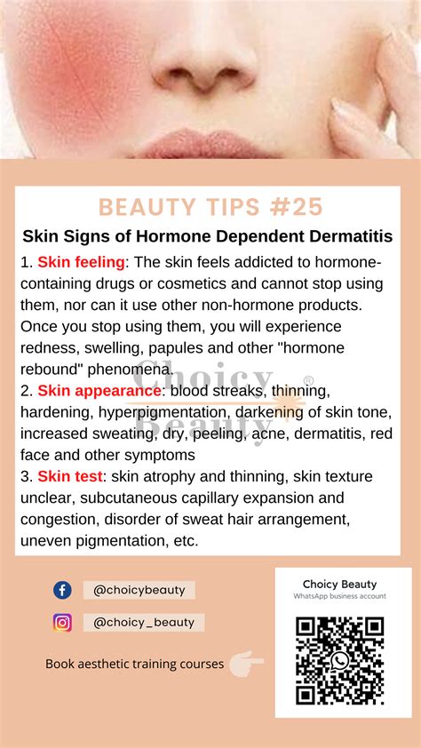 Skin Signs Of Hormone Dependent Dermatitis