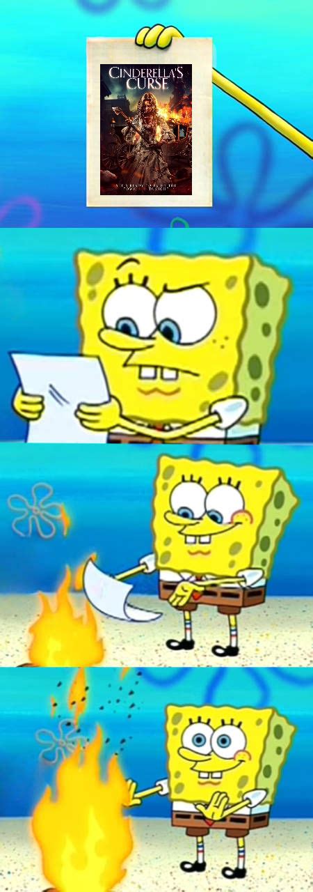 Spongebob Burn Cinderella Cures By Kmansonic On Deviantart