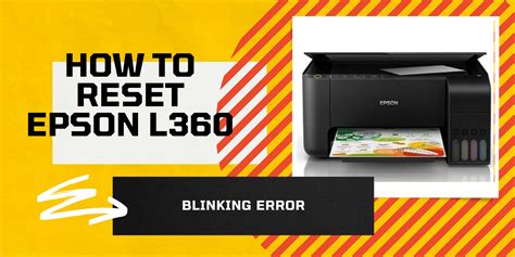 4 Cara Reset Printer Epson L360 Blinking Lengkap Dengan Gambar Dan