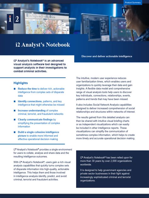 I2 Analysts Notebook Pdf Computers