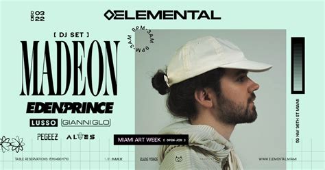 Madeon At Elemental Art Basel Miami 2022 Miami · Shotgun Tickets