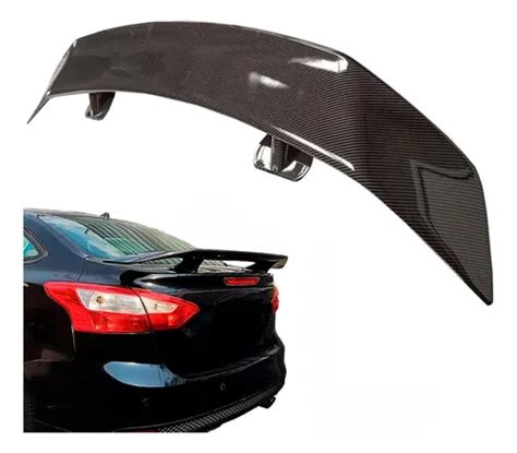 Aleron Tuning Fibra De Carbono Para Nissan Versa 2018 Meses Sin Interés