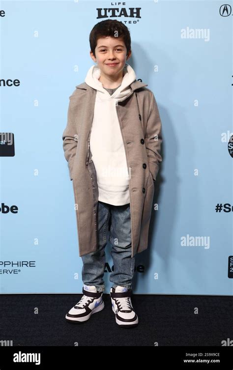 Asher Alexander Arriving To The Hal And Harper” Premiere During The 2025 Sundance Film Festival