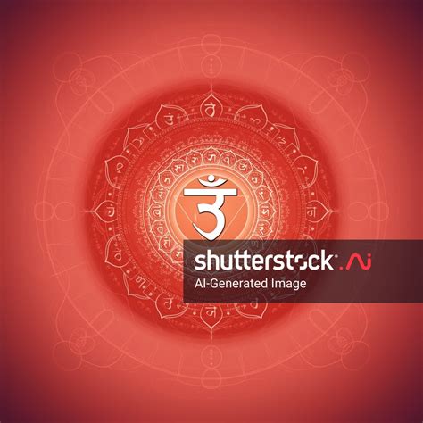 Symbol Root Chakra Solfeggio Frequency 396 Ai Generated Image