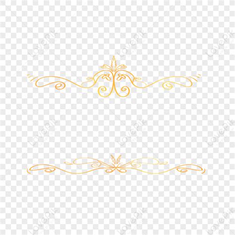 황금 패턴 일러스트 레이스장식용레트로분할기 Png 일러스트 무료 다운로드 Lovepik