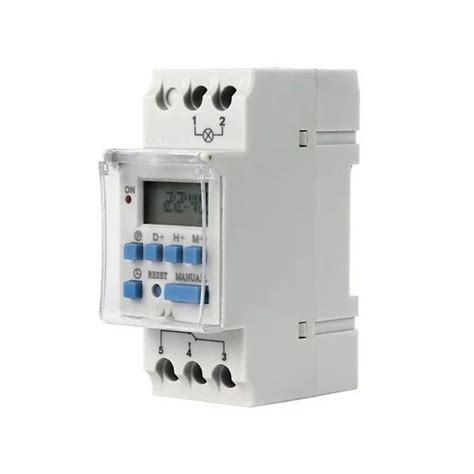 LEYDEN AHC A VAC Din Rail Timer Switch ON Off Program Day Auto Off Countdown Timer At