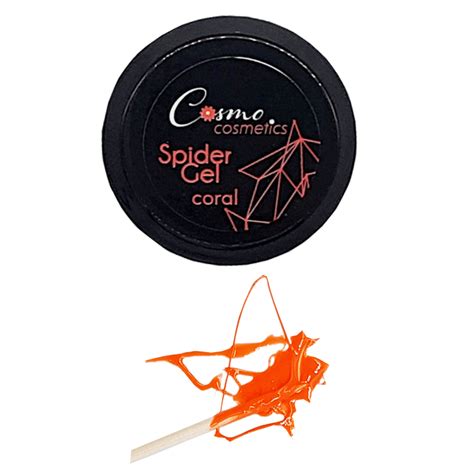 Cosmo Spider Gel Coral Nailflair