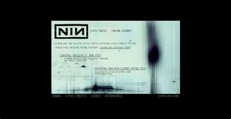Nine Inch Nails With Teeth Ninwiki