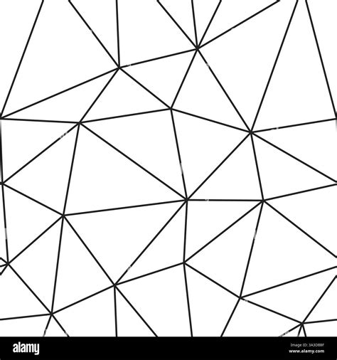 Triangulation Geometric Shapes Background Large Triangles Size Thin Lines Weight Repeatable