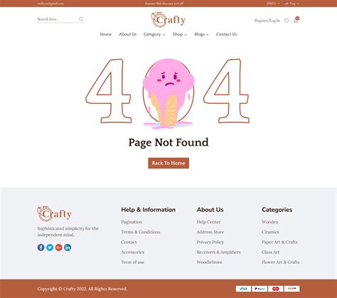 Handicraft E Commerce Website Ui Design On Behance