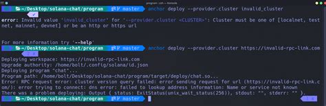 solana program an error occurred while deploying to devnet with