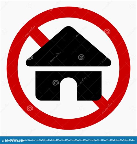 no house stock vector illustration of apartment infrastructure