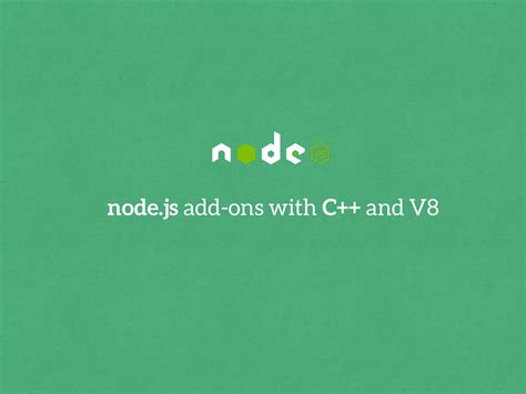 Nodejs Addon Speaker Deck