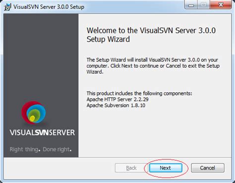 Installer Et Gérer Visual Svn Server