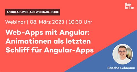 webinare thinktecture ag