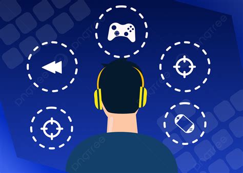 집에서 비디오 게임을 하는 소년 게임하기 플레이 아날로그 배경 일러스트 및 사진 무료 다운로드 Pngtree