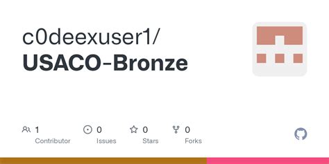 github c0deexuser1 usaco bronze