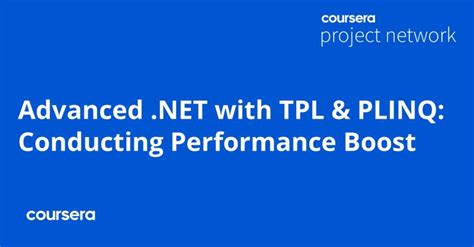 Advanced Net With Tpl And Plinq Conducting Performance Boost Mohamad Dbouk