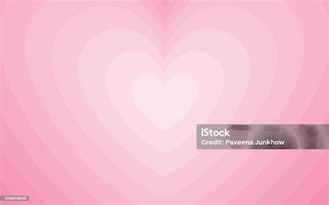동심원 마음의 터널 로맨틱한 귀여운 배경입니다 분홍색 미적 하트 배경 벡터 일러스트 레이 션 터널에 대한 스톡 벡터 아트 및 기타 이미지 Istock
