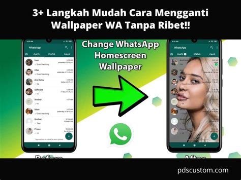 Langkah Mudah Cara Mengganti Wallpaper Wa Tanpa Ribet