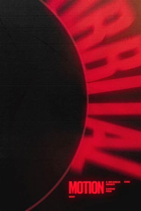 Motion Advertisement Poster Design