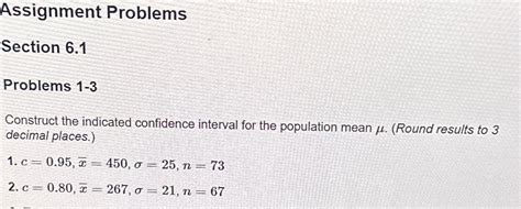 Solved Assignment Problemssection 61problems 1 3construct