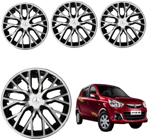 Kyzo Car Wheel Cap Wheel Cover Delta Degine Double Colour 13 Inchi