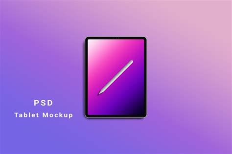 Premium Psd Tablet Mockup Design