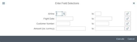 sap abap central dynamic selection screen with alv ida and excel