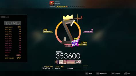 Djmax Respect V Warrior Cranky 8b Nm Perfect Play 10000 Youtube