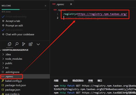 一个vue项目npm install失败的问题解决方案 vue npm install csdn博客