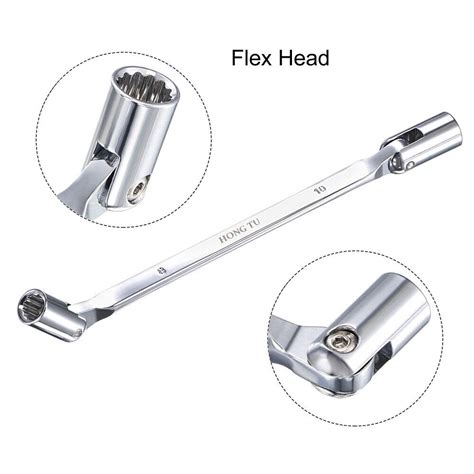 Silver 12 Point Flexible Head Socket Wrench Worker Ebay Silver 12 Point Flexible Head Socket Wrench Worker Ebay