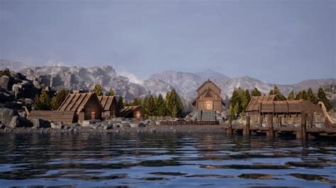 design 3d game environment realistic landscape unity 3d unreal engine