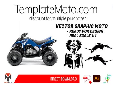Yamaha Atv Templates Templatemoto
